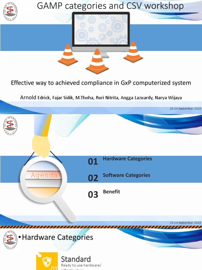 GAMP 5 Categories & CSV | PDF | Specification (Technical Standard ...