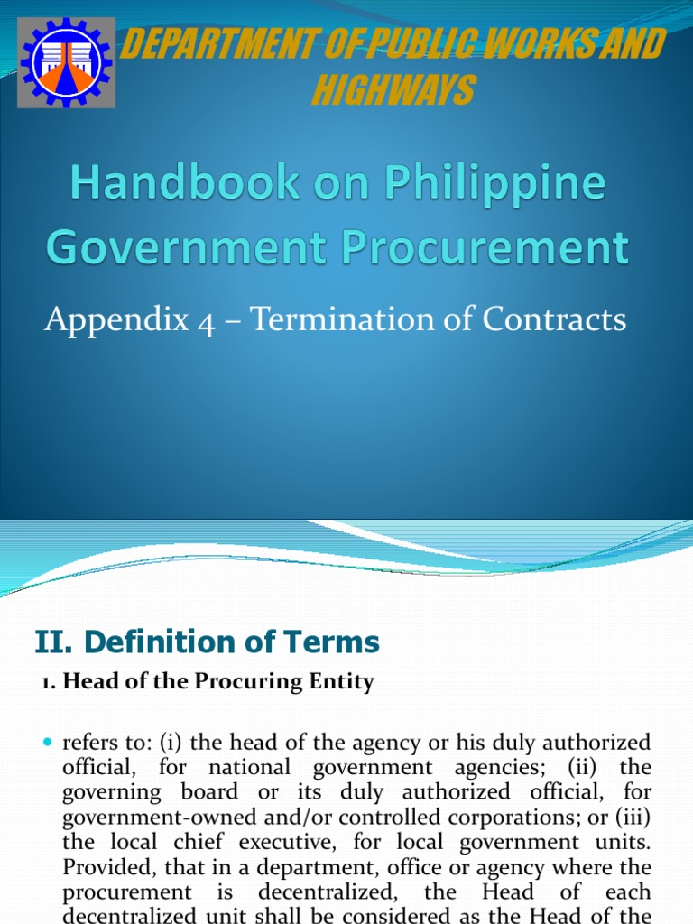 Grounds and Procedures for Contract Termination | PDF | Employment ...