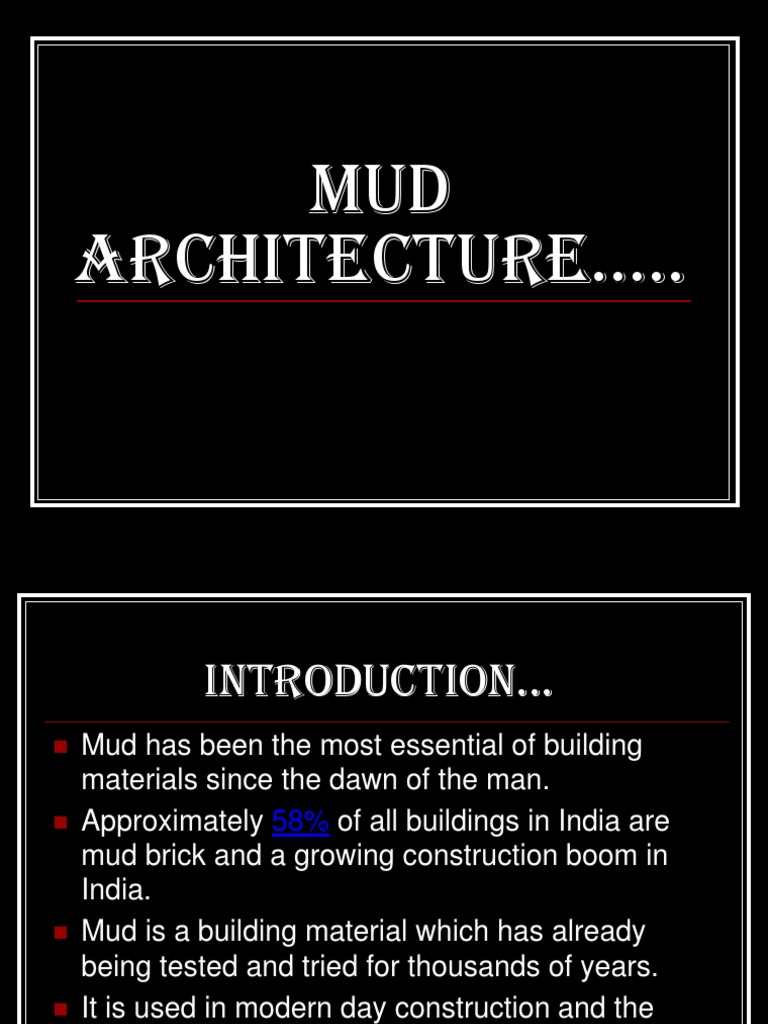 Mudarchitecture | PDF | Brick | Building Materials