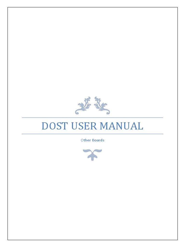 Dost Instructions | PDF | Payments | Financial Transaction