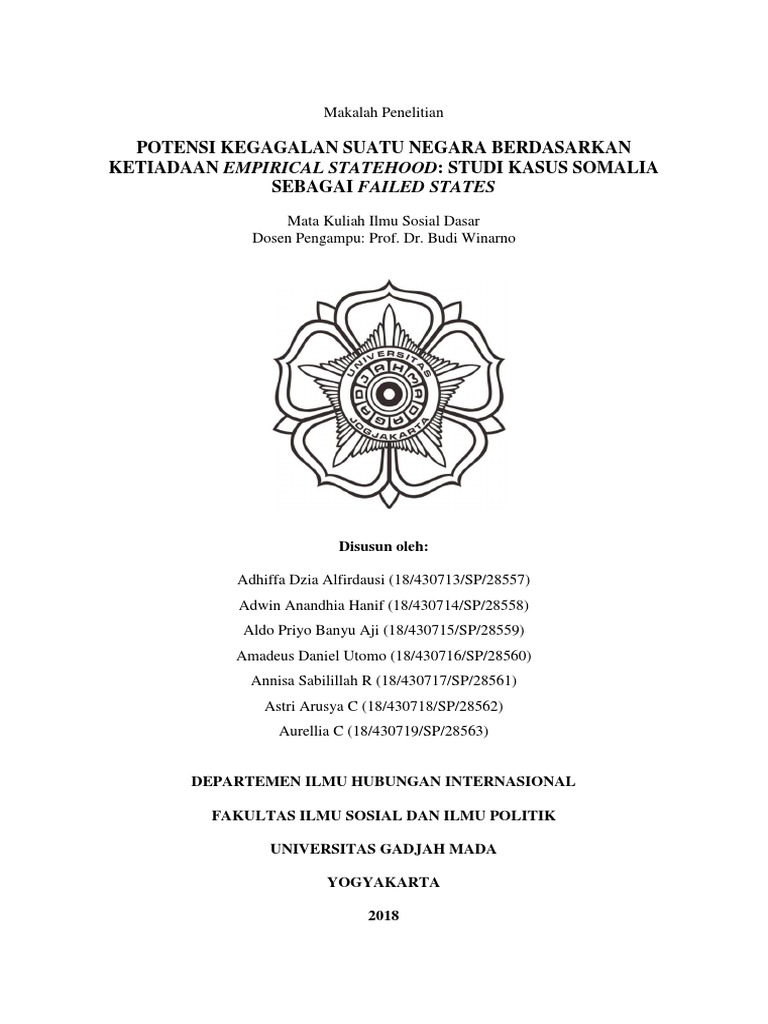 Somalia As Failed States | PDF