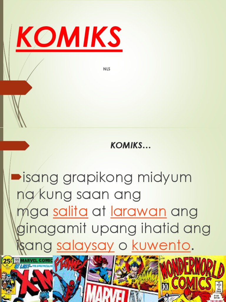 KOMIKS PPT | PDF