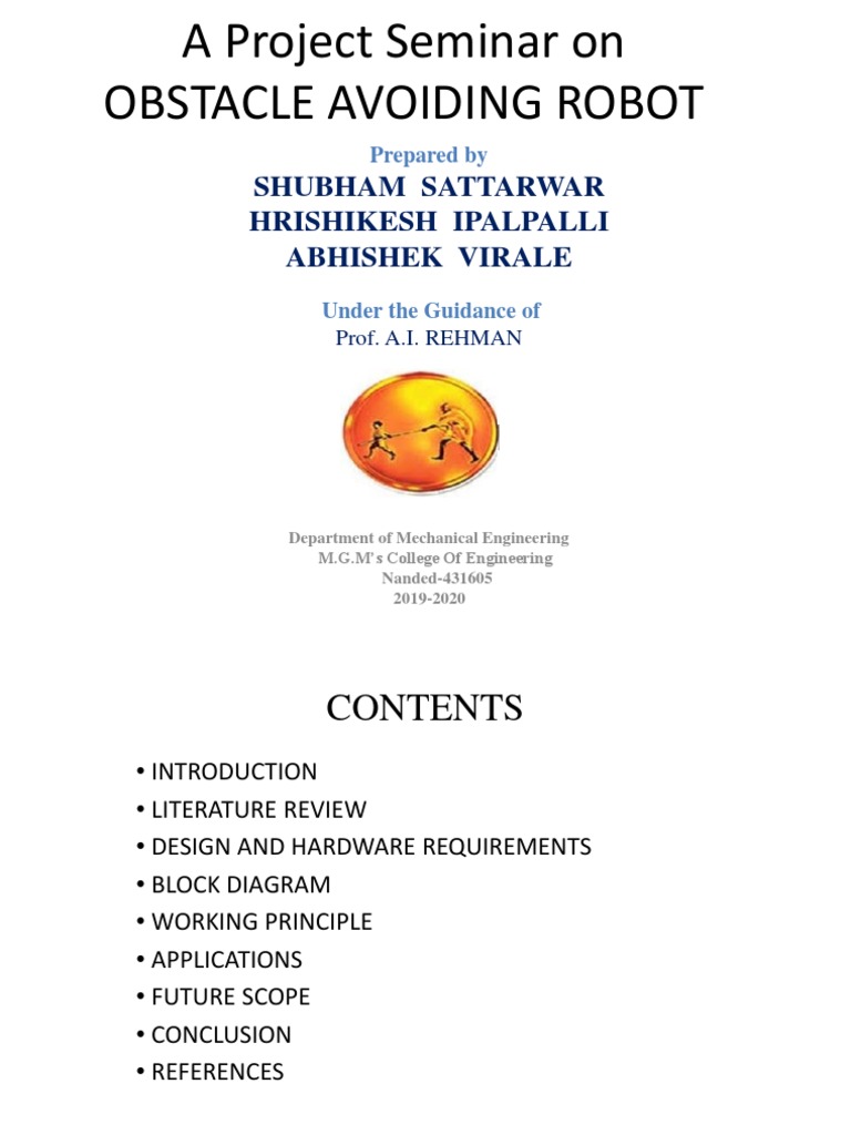 Obstacle Avoiding Robot 1920 | PDF | Robotics | Robot