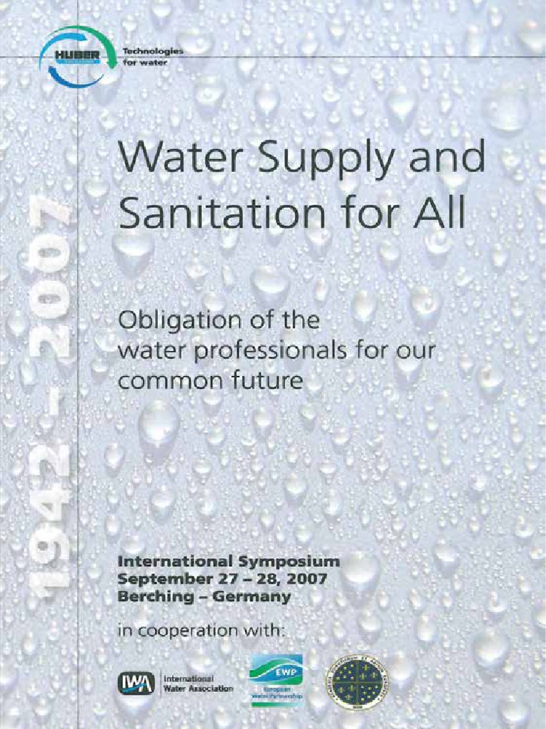 Water Supply and Sanitary Engineering-Huber | PDF