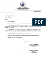 Request Letter To DPWH | PDF | Government | Philippines