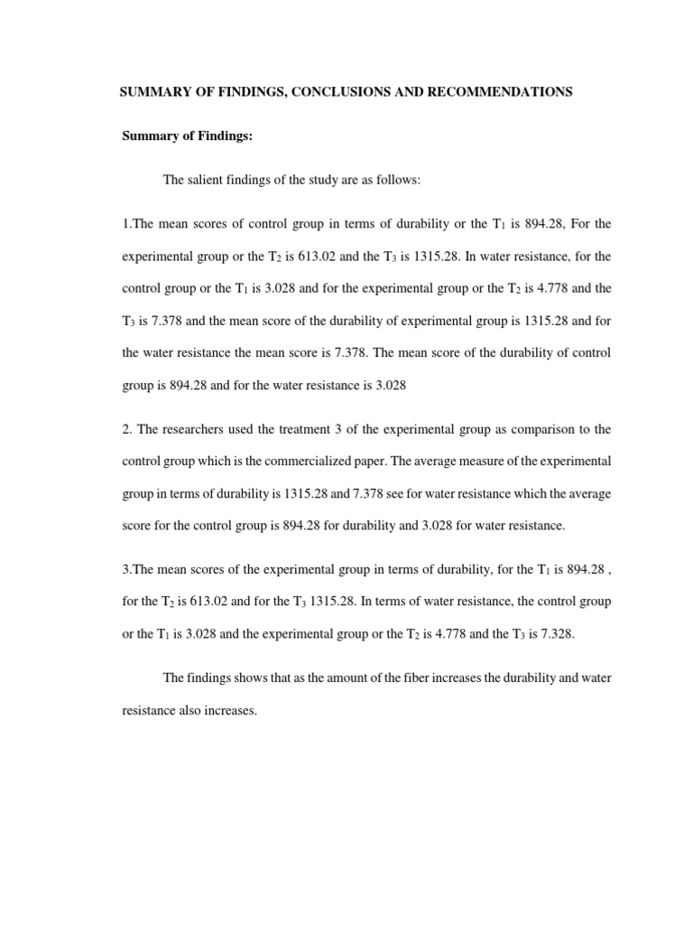 Group 1 10 Exodus Summary Conclusion Recommendation BANANA | PDF | Null ...