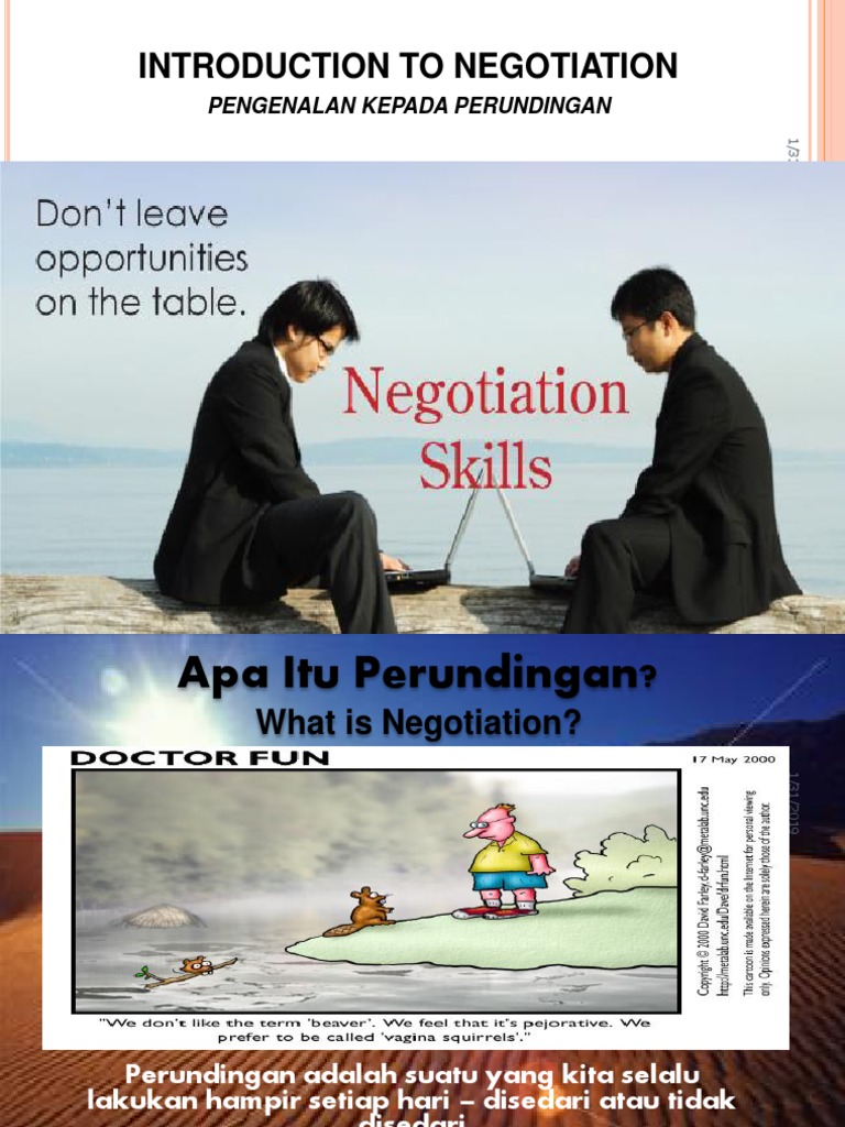 CH 1 Introduction To Negotiation | PDF | Aggression | Conflict (Process)