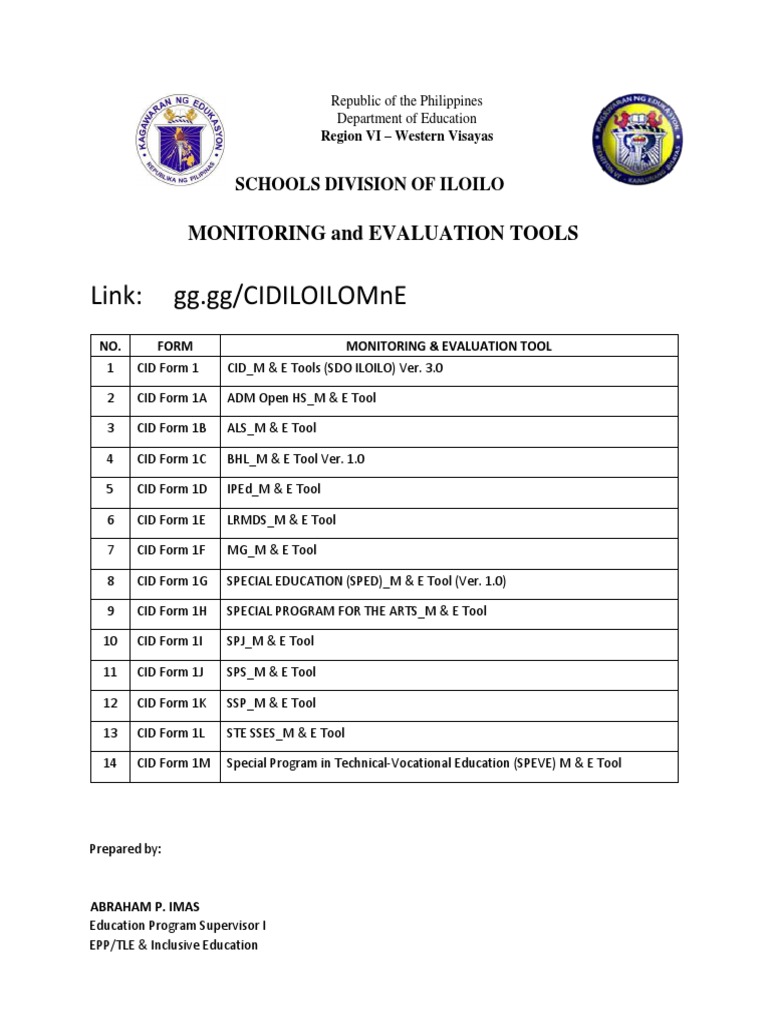 1 Cid Form Names | PDF