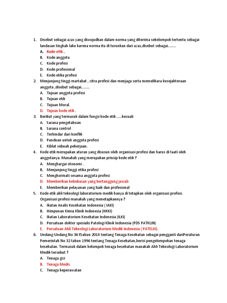Soal Etprof 19-1 | PDF