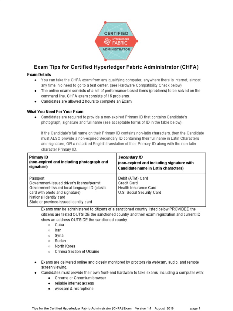 Chfa | PDF | Identity Document | Faq