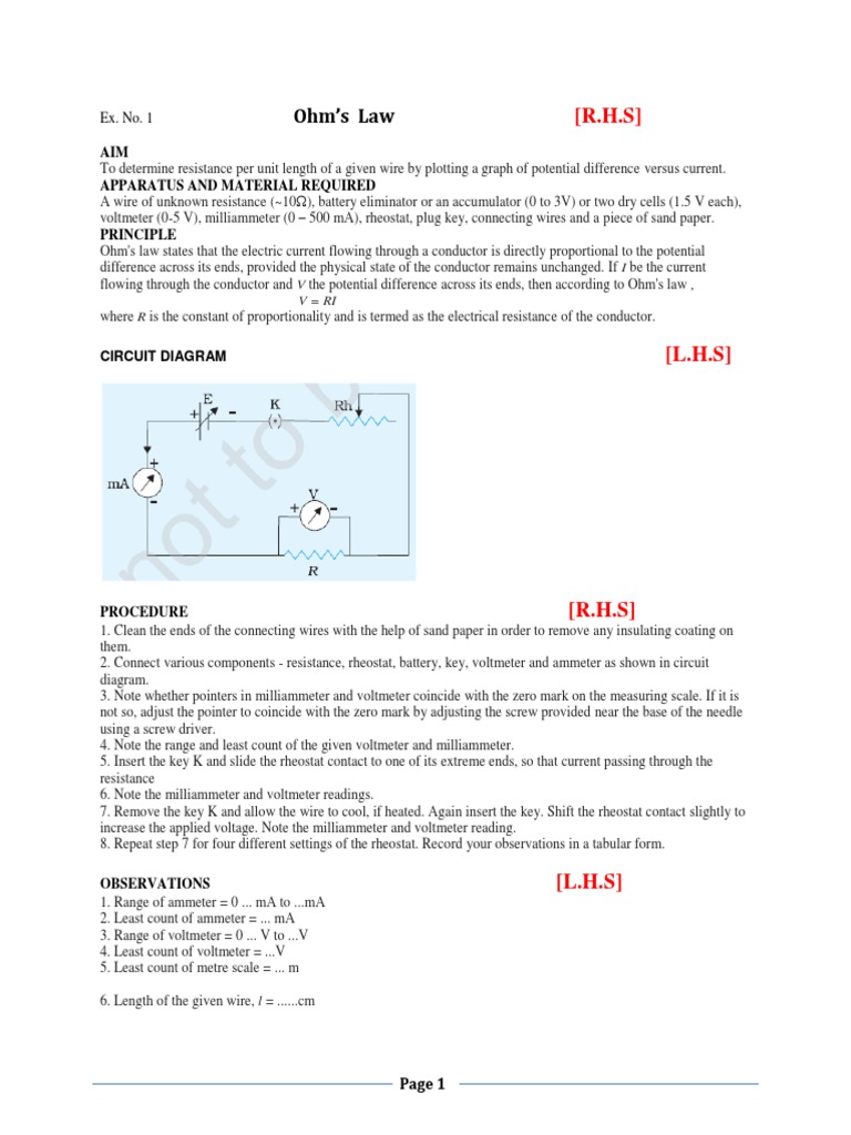 Physics Practical For Class 12 | PDF | P–N Junction | Optics
