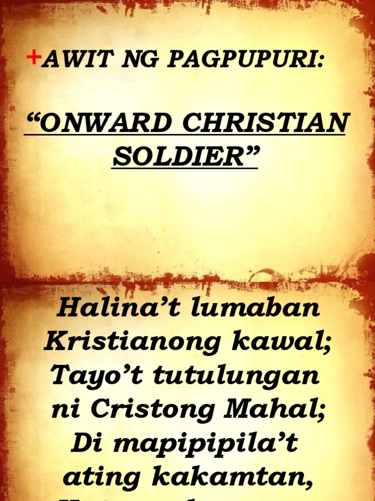 Onward Christian Soldier | PDF