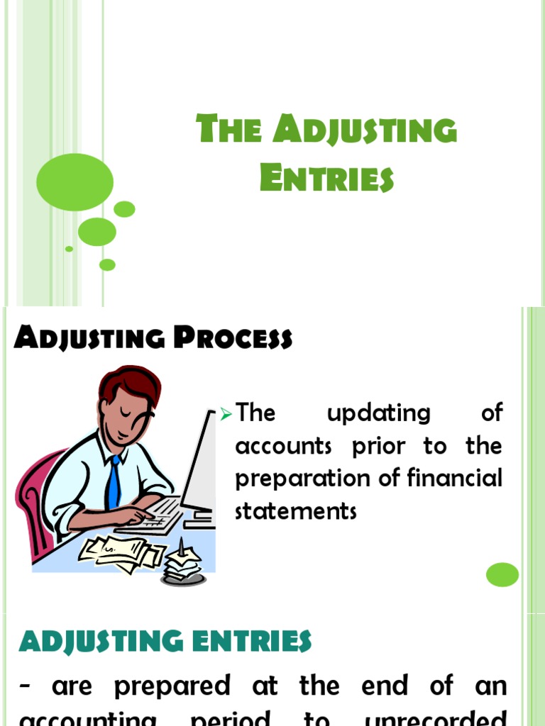Understanding Adjusting Entries in Accounting | PDF | Bad Debt ...