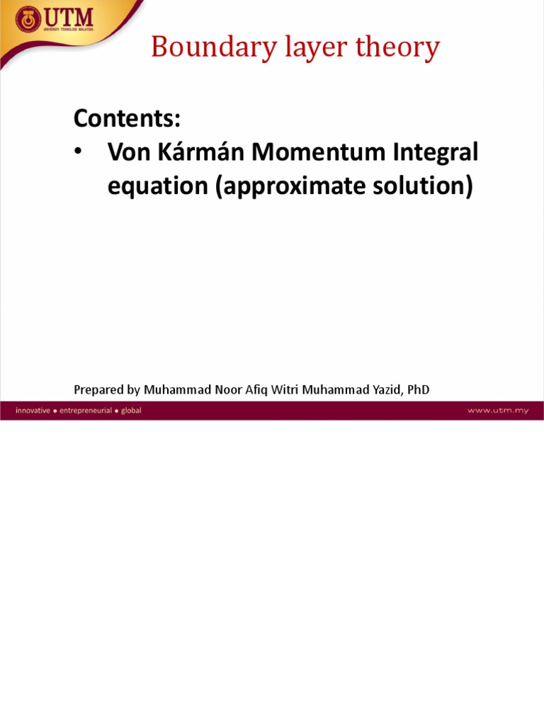 Lecture 5 Boundary Layer Theory 4 Pdf Pdf Boundary Layer Fluid Dynamics