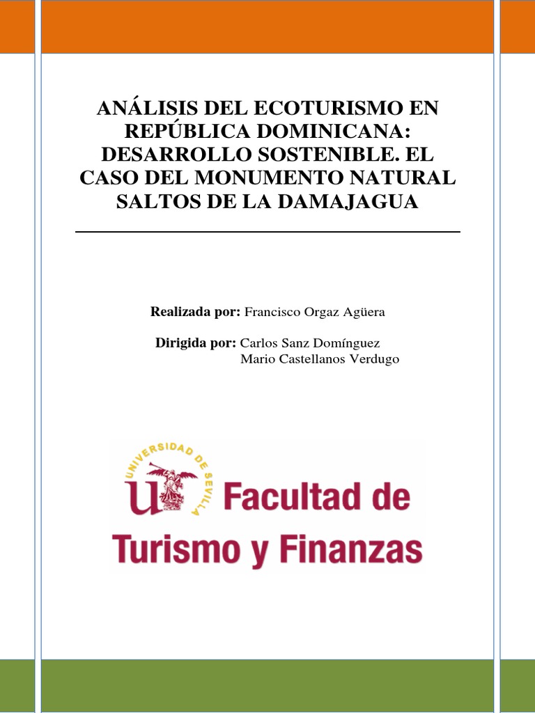 Ecoturismo en República Dominicana: Análisis | PDF | Turismo ...