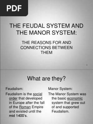 Manorial System