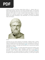 Biografía de Esquilo | PDF | Esquilo | Sófocles