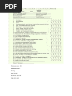 QABF | PDF | Behavior | Cognitive Science