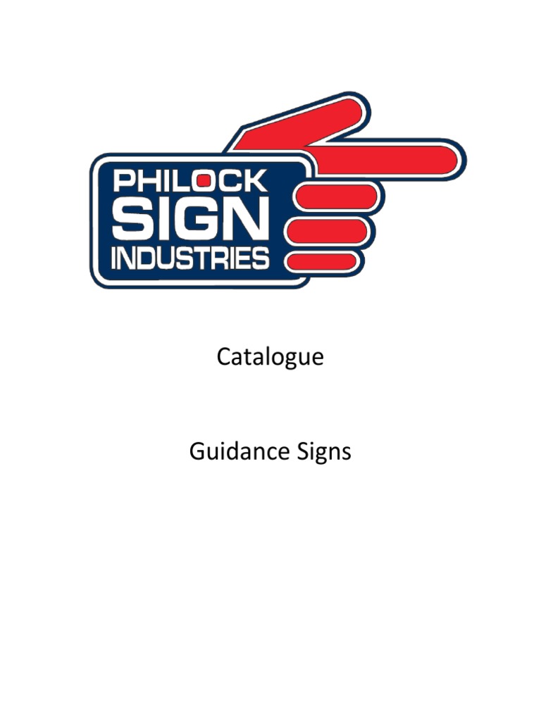 Ref 1 - TGS Signs PDF | PDF | Road Transport | Transport