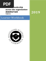 Cmi Level 5 Management and Leadership Sample Workbook Unit 501 | PDF ...