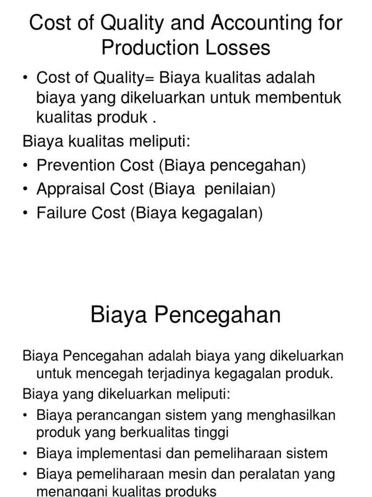 Spoilage, Rework and Scrap For JOB Costing | PDF