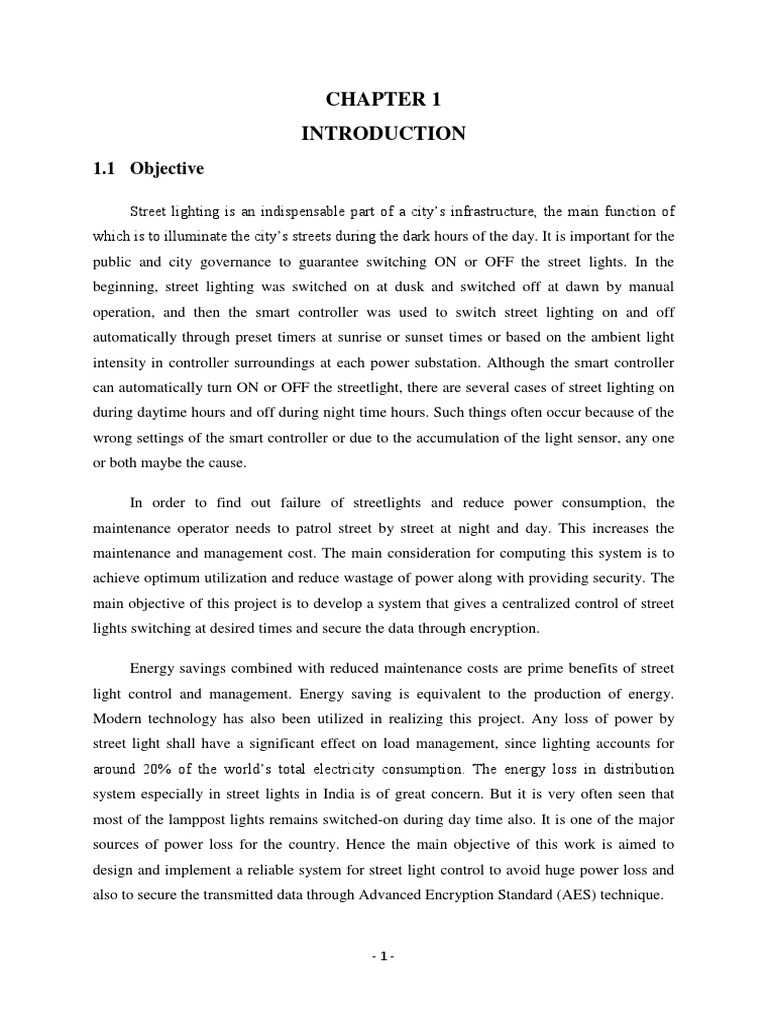 Controlling of Street Lights Using FM Switch | PDF | Cryptography ...