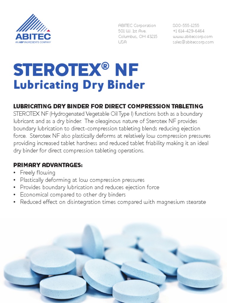 Sterotex Sheet | Download Free PDF | Tablet (Pharmacy) | Intellectual ...