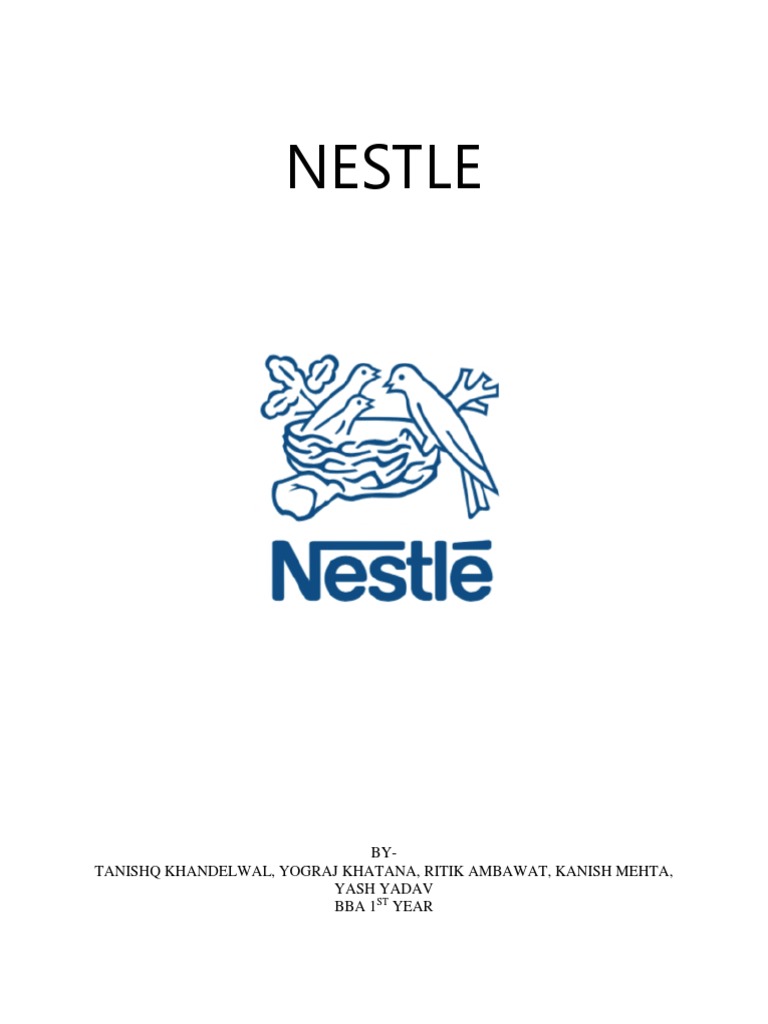 Nestle Marketing Project | PDF | Value Chain | Nestlé