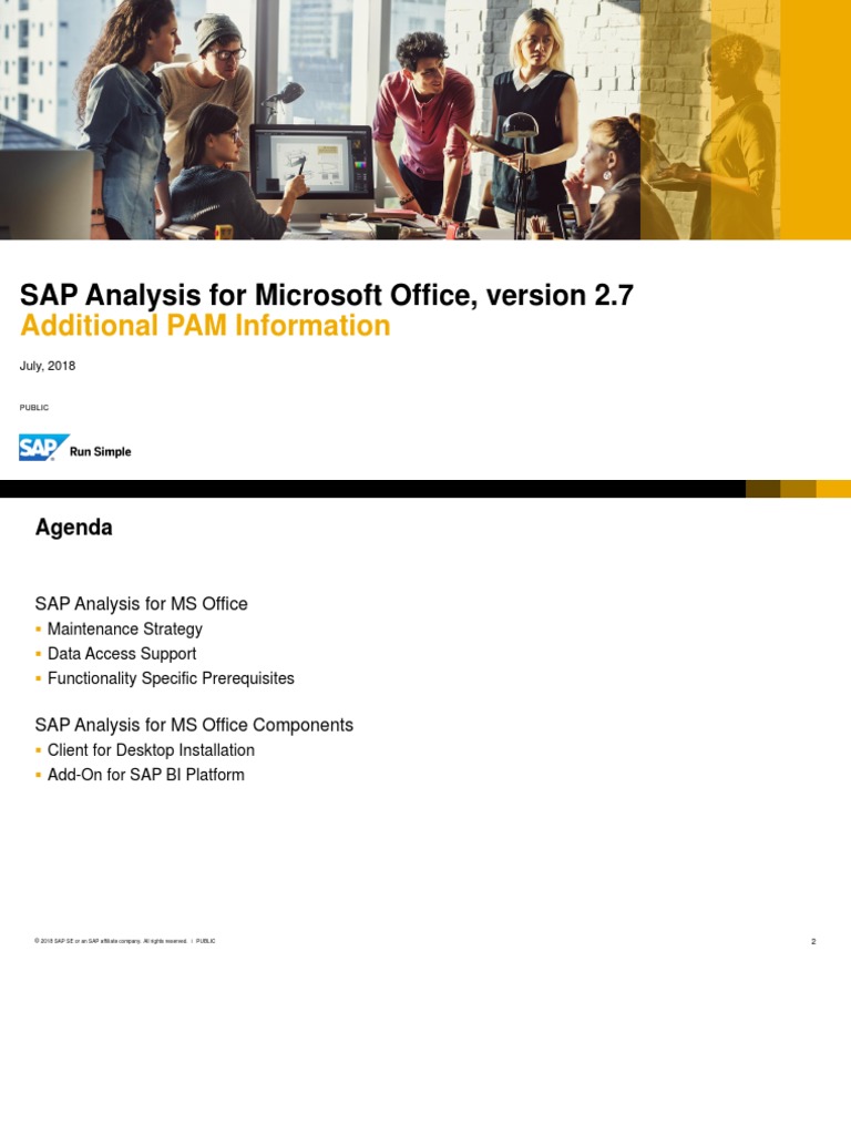 SAP Analysis MS 27 | PDF | Microsoft Office | Microsoft Windows
