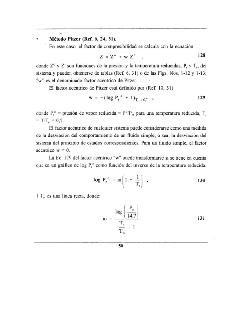 Metodo Pitzer PDF | PDF