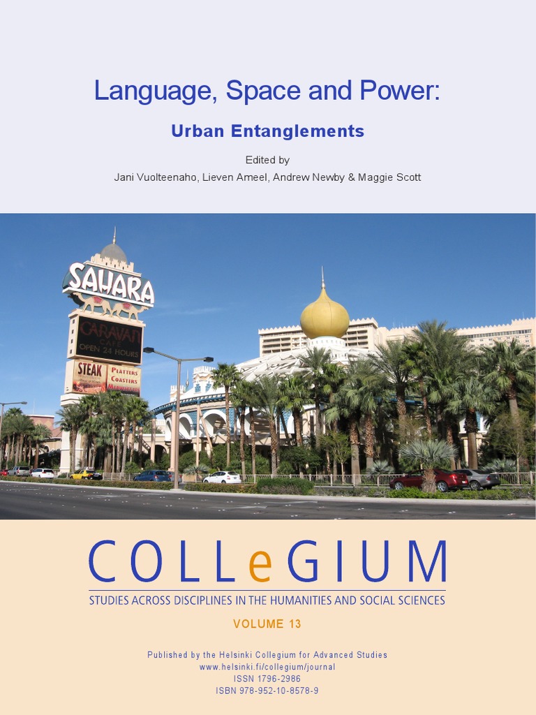 Language, Space and Power | PDF | Linguistics | Space