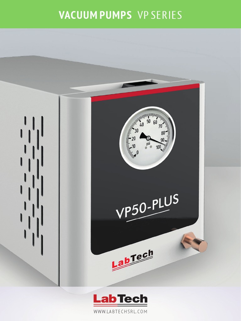 Vacuum Pump | PDF | Vacuum | Filtration