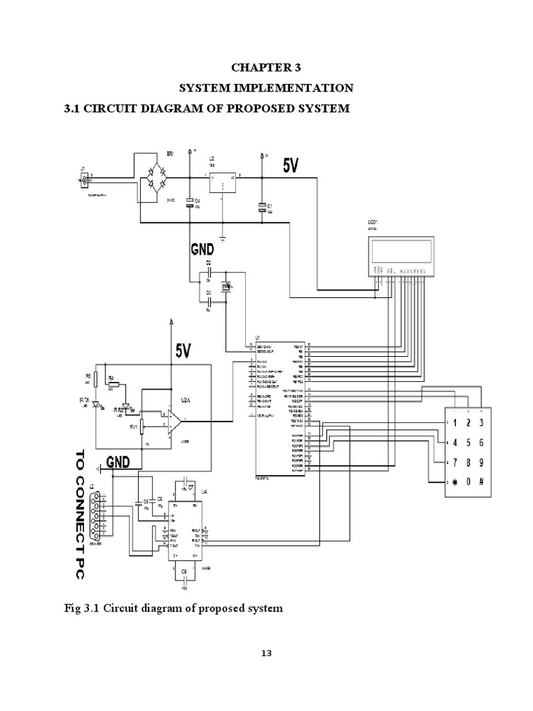 Circut Diagram For Glucometer | Download Free PDF | Sensor | Liquid ...