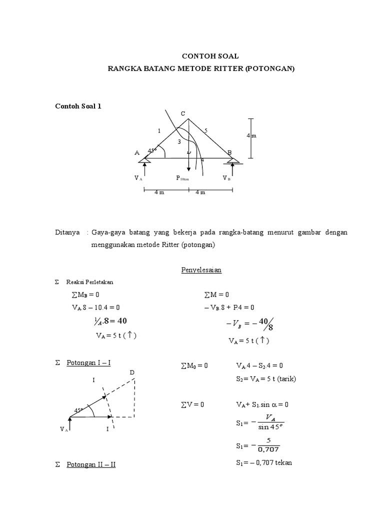Contoh Soal Modul 8 Ritter | PDF