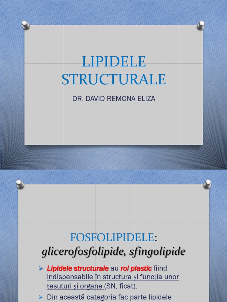Lipidele Structurale | PDF