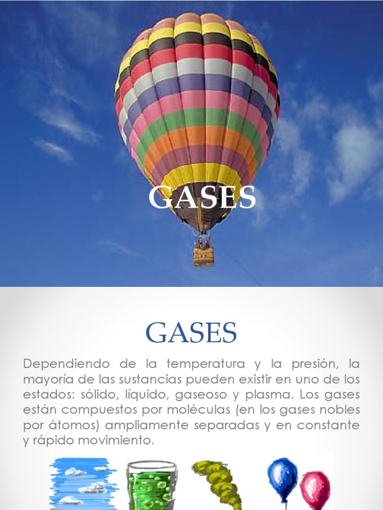11-GASES | Gases | Elementos químicos