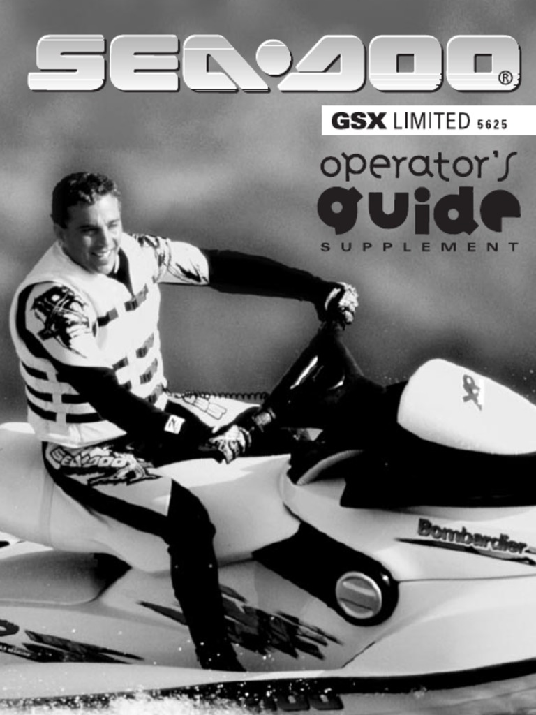 1998 Sea-Doo GSX Limited Specs Guide | PDF | Carburetor | Throttle
