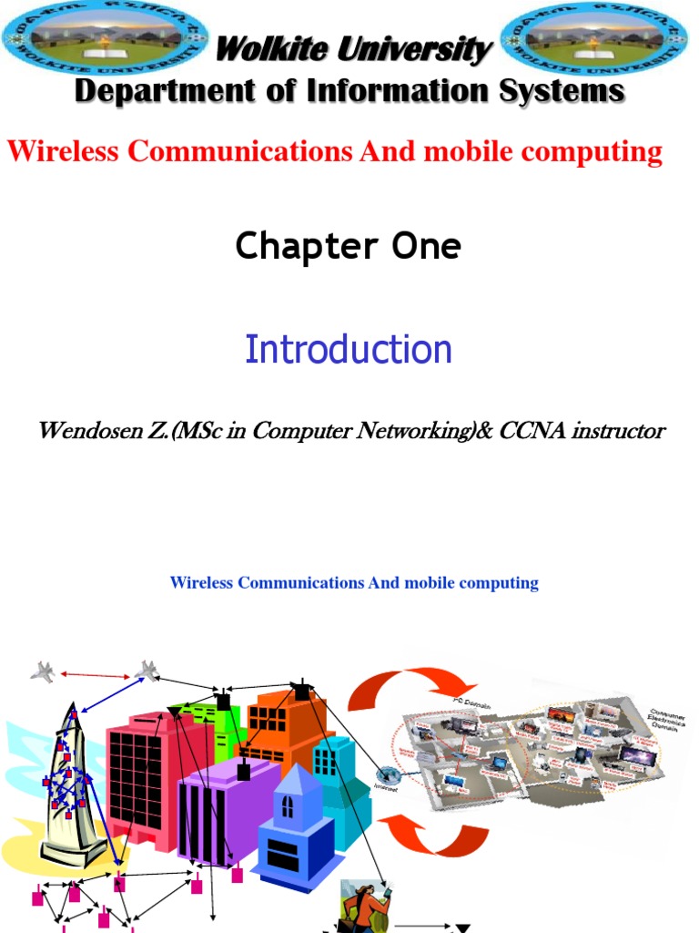 Chapter 1-Introduction Wireless Network | PDF | Wireless Lan | Wireless