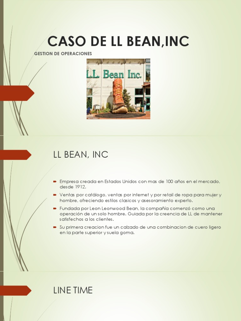 Desafíos y Soluciones de LL Bean, Inc. | PDF | Inventario | Business