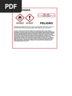 4 - Ficha de Seguridad ACEITE HIDRAULICO (Sga) | PDF