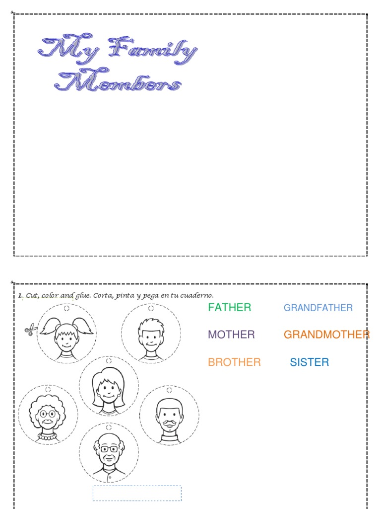 Family Members Fun Activities | PDF