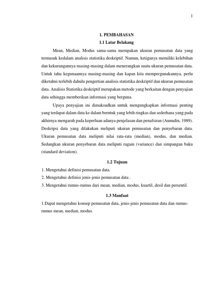 Laporan 3 Statistika | PDF