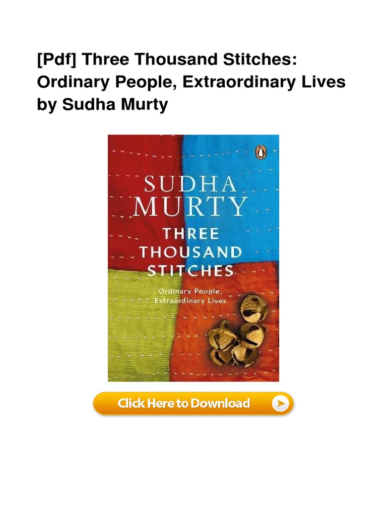 Three Thousand Stitches PDF Download | PDF