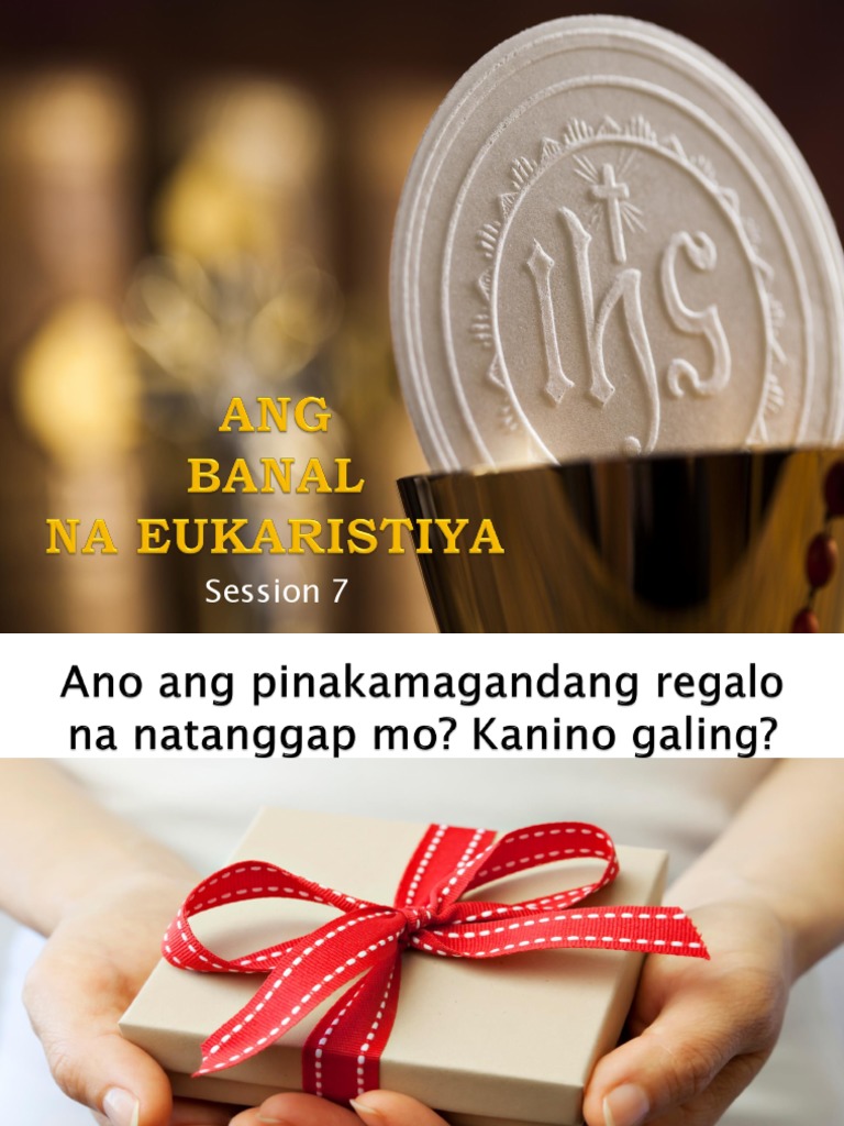 Session 7 Eukaristiya | PDF