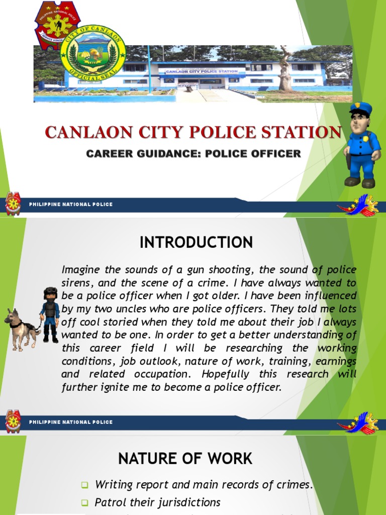 Career Guidance For Police Officer | PDF | Inspector | Sergeant