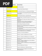 List OISD Standards | PDF | Technology & Engineering