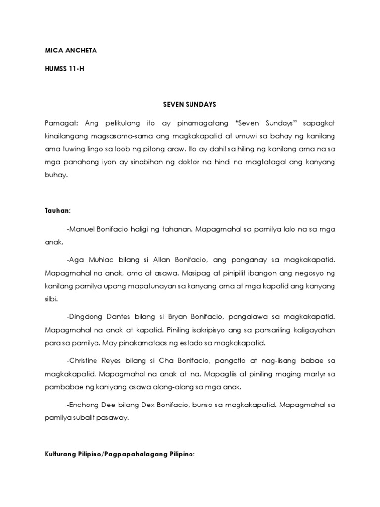 Reaction Paper | PDF