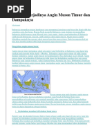 Gambar Peta Tiupan Angin Muson Barat Dan Timur | PDF