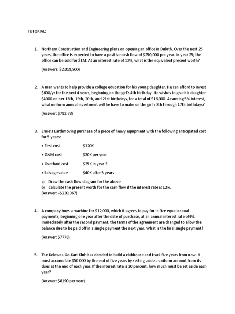 Tutorial Chapter 4 | PDF