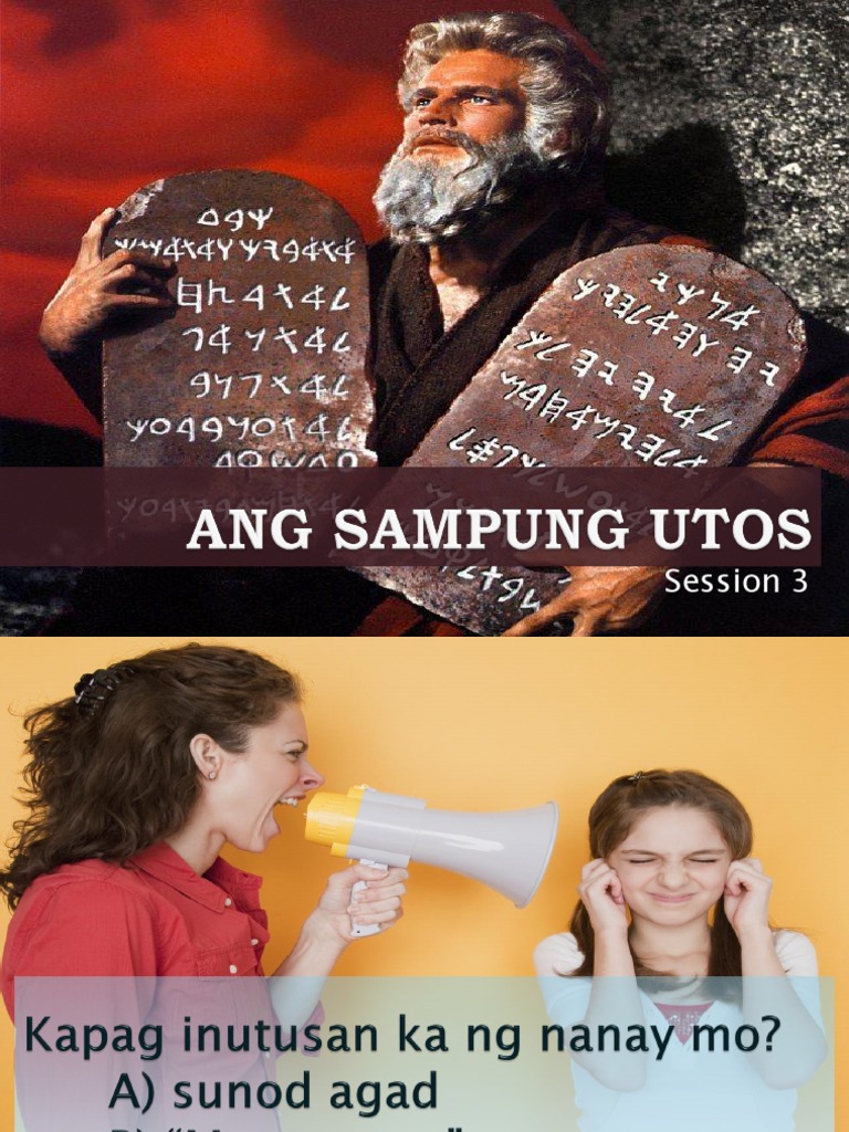Session 3 Sampung Utos | PDF